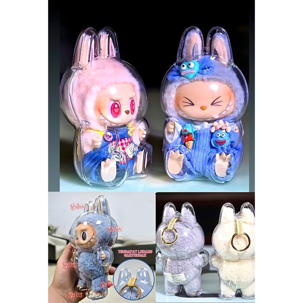 Jual ACRYLIC CASE COVER LABUBU V1 & V2 Hardcase Penutup Pelindung ...