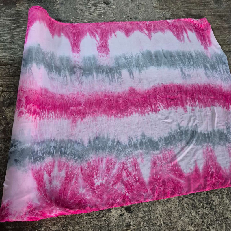 Jual kain sifon motif gradasi - kain ceruty motif abstrak - kain sifon ...