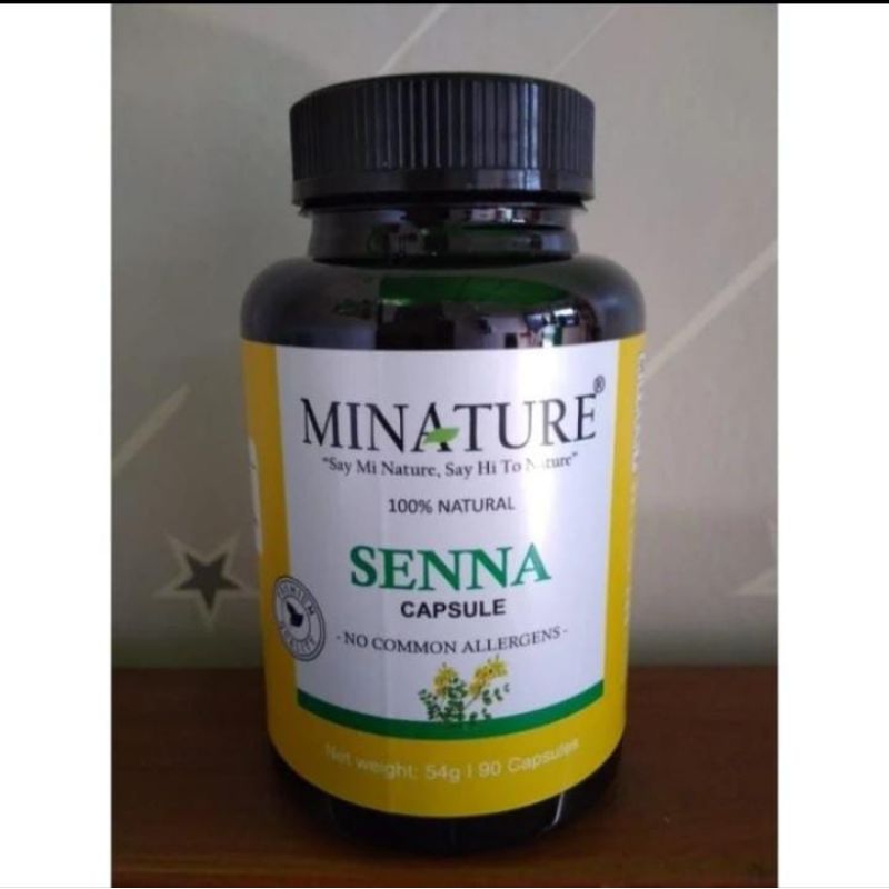 Jual Senna Minature 100% Nautal Kapsul Pembersih Usus Parasit Sena Herbal | Shopee Indonesia