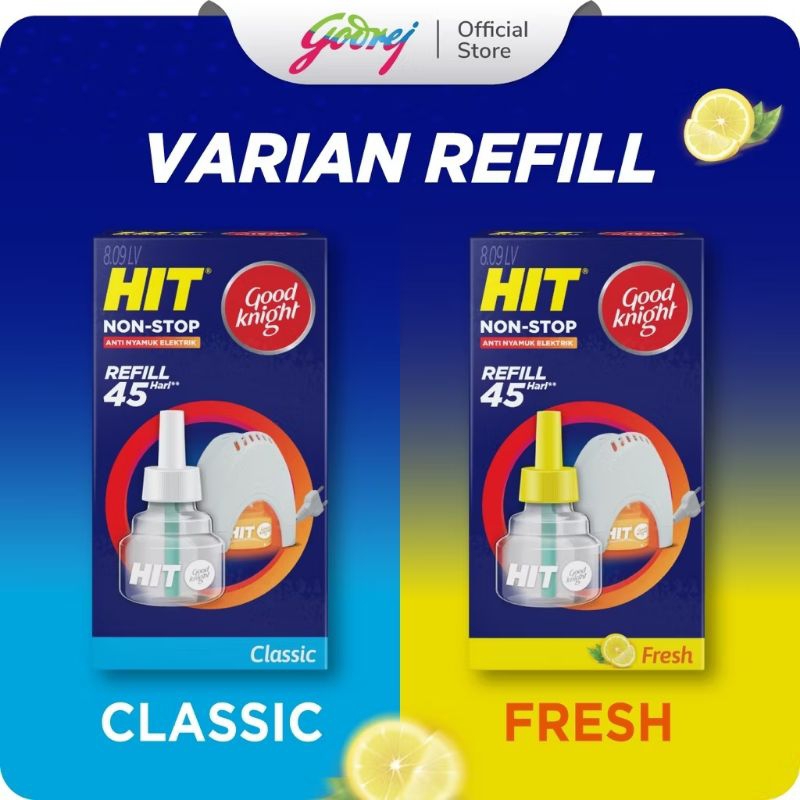 Jual HIT ELEKTRIK NON STOP REFFIL 35ML | Shopee Indonesia