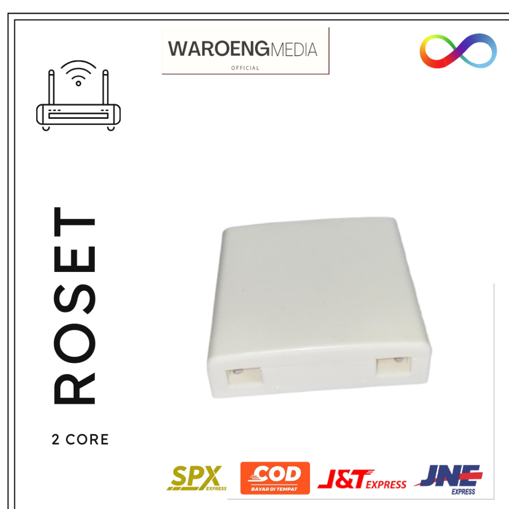 Jual ROSET FIBER OPTIC 2 CORE. | Shopee Indonesia
