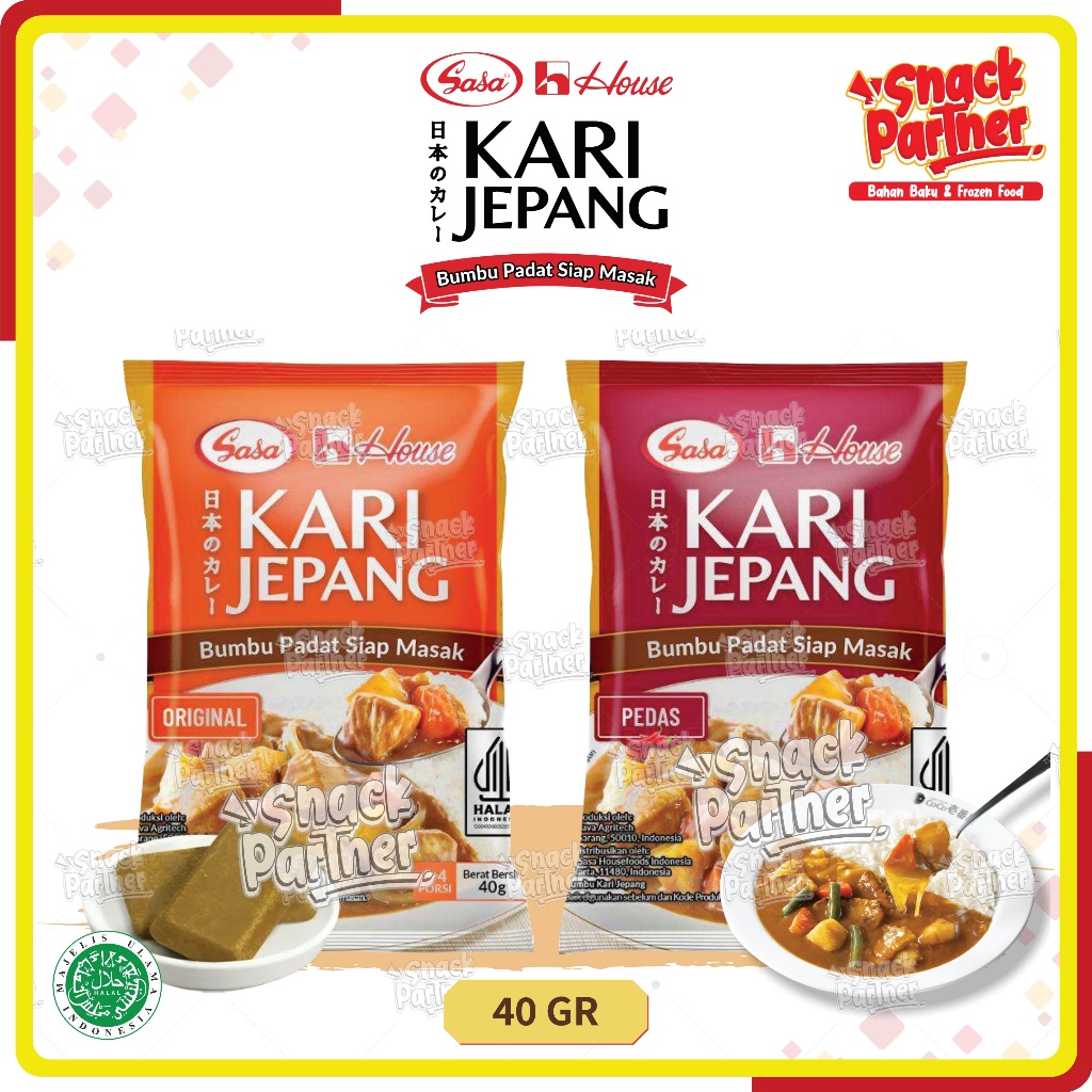 Jual SASA HOUSE KARI JEPANG 40 GR - Japanese Curry Roux Paste - Bumbu ...