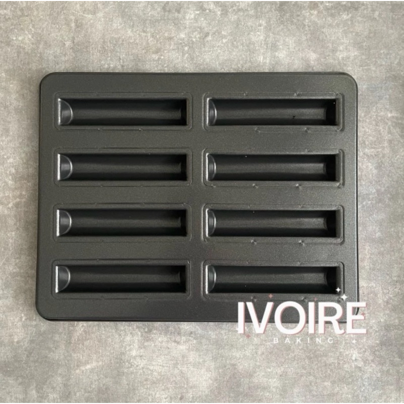 Jual Korean Baton Financier Pan / Loyang Baton Korea 8 cavity | Shopee ...
