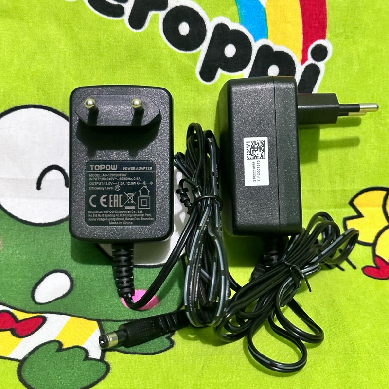 Jual Adaptor ONT huawei 5v5 12v 1a 100%original bisa buat ONT/Modem ...