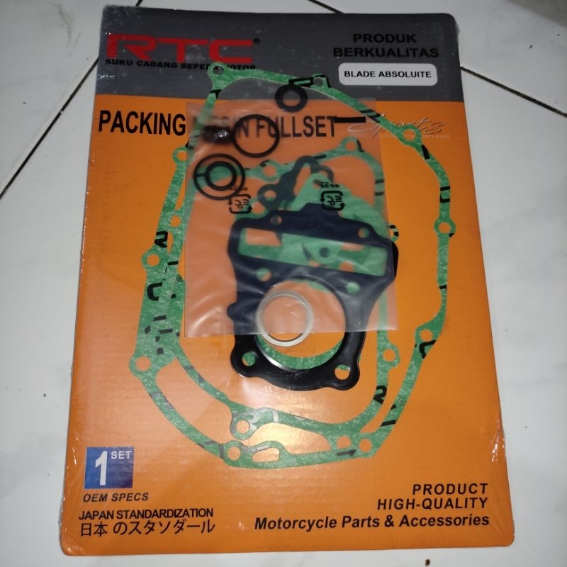 Jual PACKING GASKET FULL SET MESIN REVO ABSOLUTE / BLADE | Shopee Indonesia