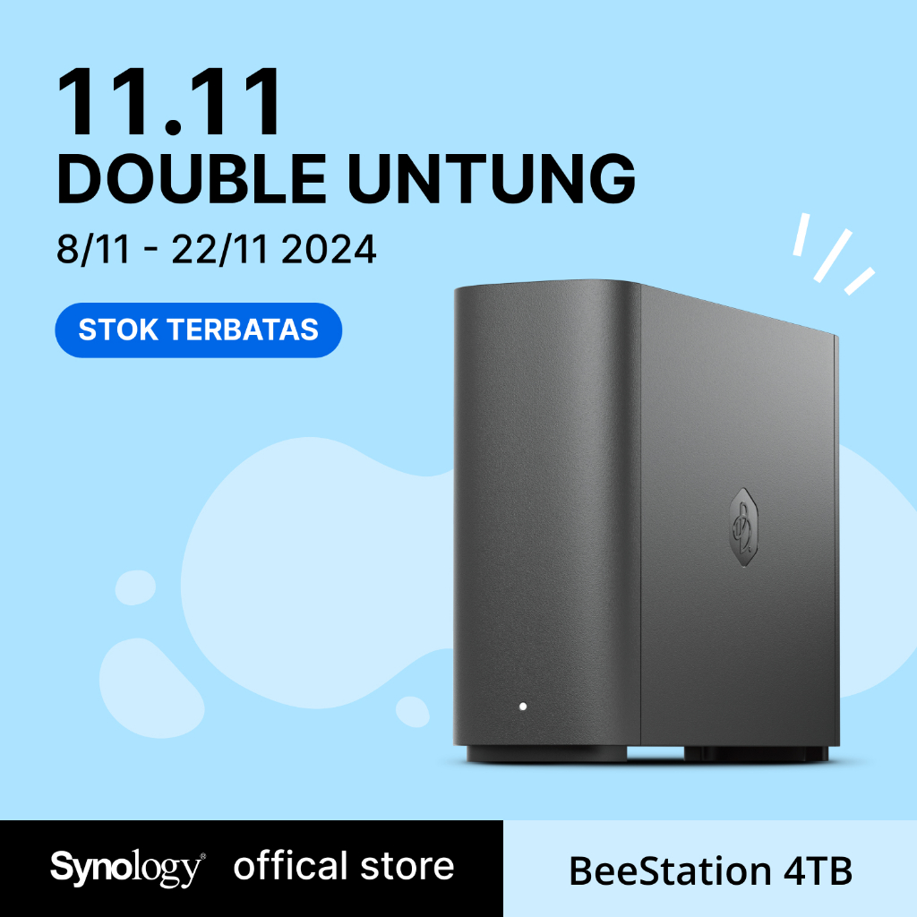 Jual Synology BeeStation 4TB Personal Cloud Storage | Shopee Indonesia