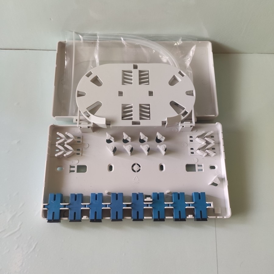 Jual ROSET 8 CORE / ROSET 8 PORT / ROSET PLASTIK 8 CORE SC ADAPTER ...