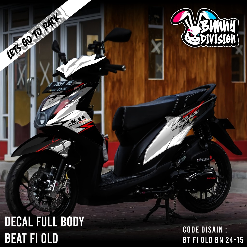 Jual TERBARU Decal Sticker Skotlet Variasi Beat Fi OLD DELUXE STREET ...