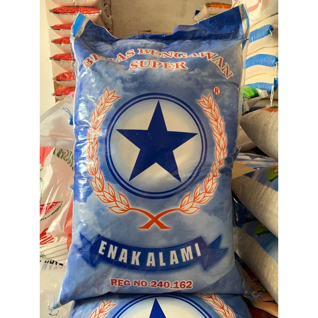 Jual BERAS PREMIUM BINTANG BIRU SAK 25 KG KHUSUS INSTANT AREA MALANG ...
