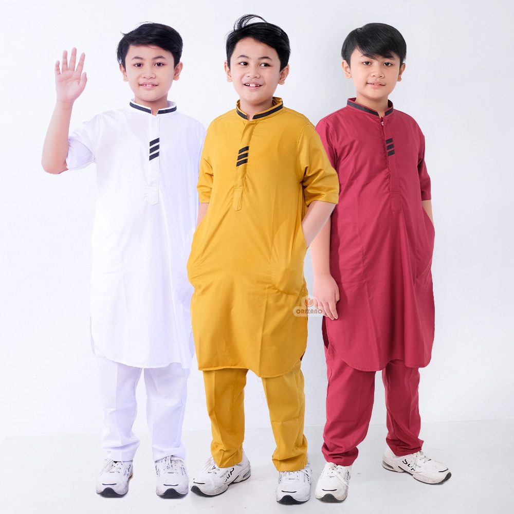 Jual ORIZANO Set Koko Archi - Setelan Baju Koko Turki Anak Laki Laki ...