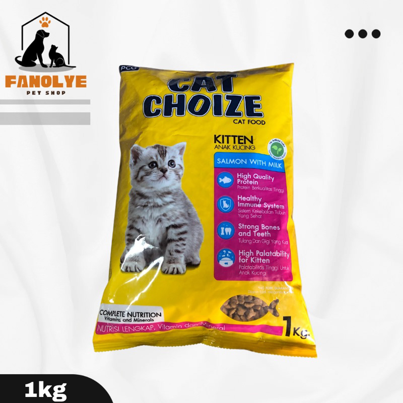 Jual CAT CHOIZE KITTEN 1kg | Shopee Indonesia