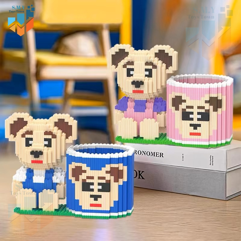 Jual SMY Toystown Nano Blocks Pen Holder Tempat Pensil Tempat ...