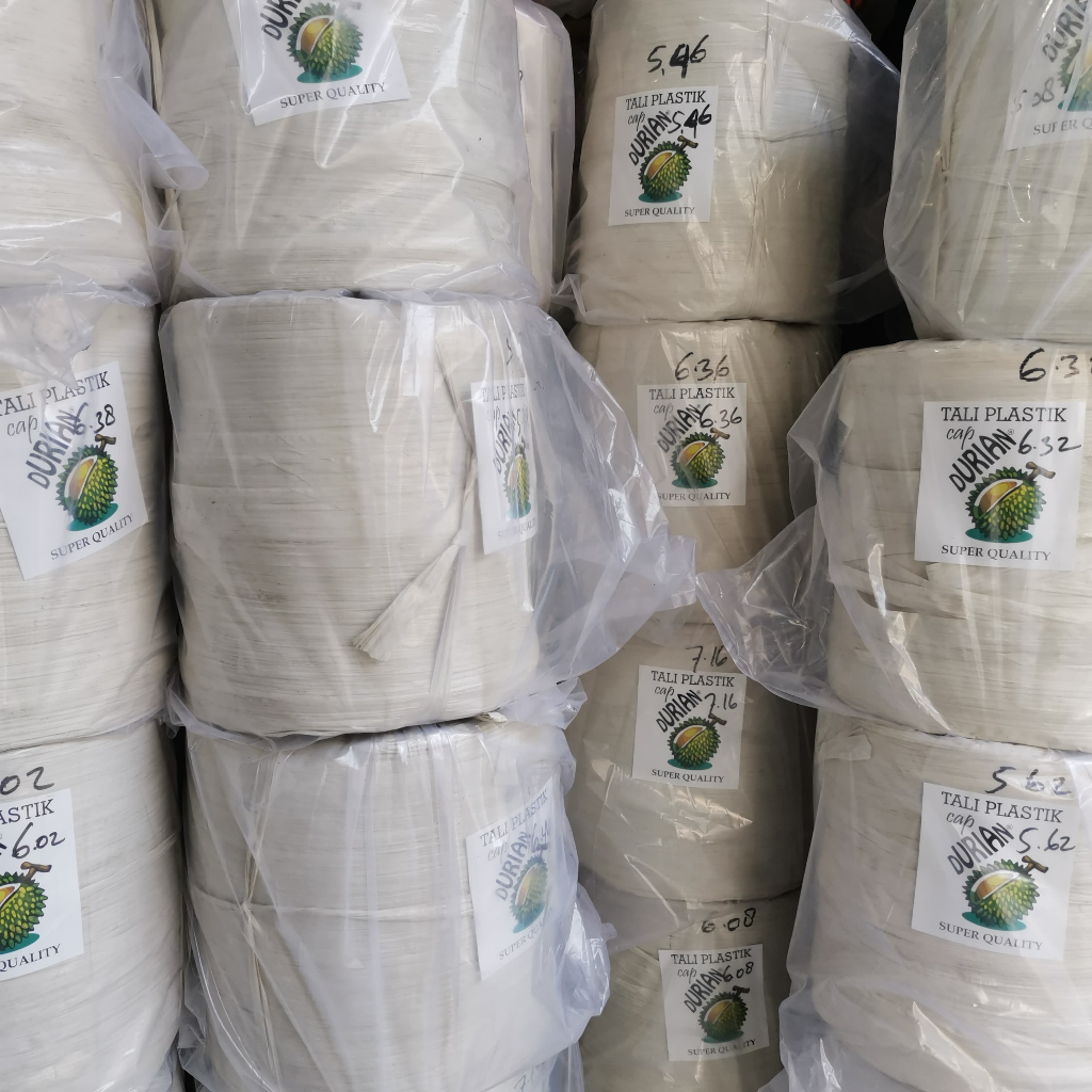 Jual Tali Plastik Putih/ Rafia High / Super Quality Berat ± 4 KG / 5 KG ...