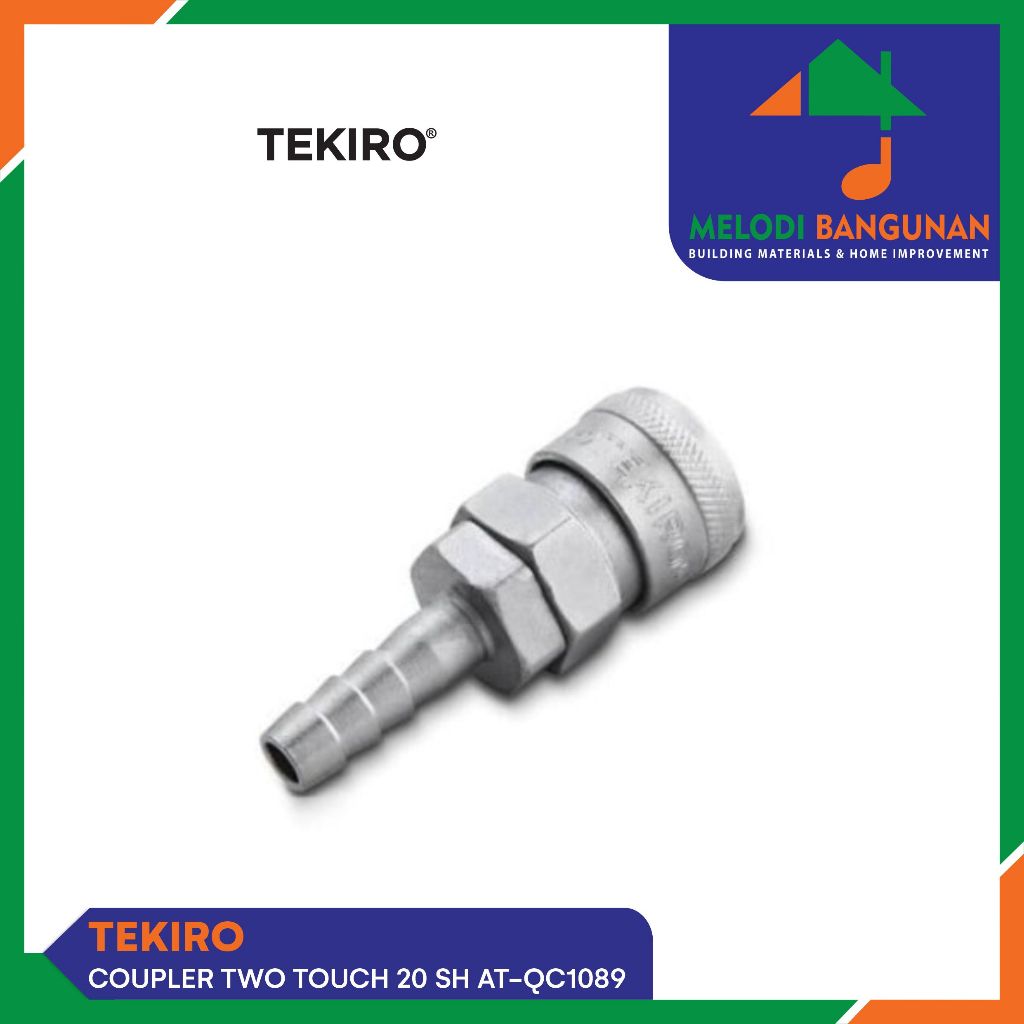 Jual Tekiro - Air Quick Coupler Two Touch Sambungan Kompresor 20 SH AT ...
