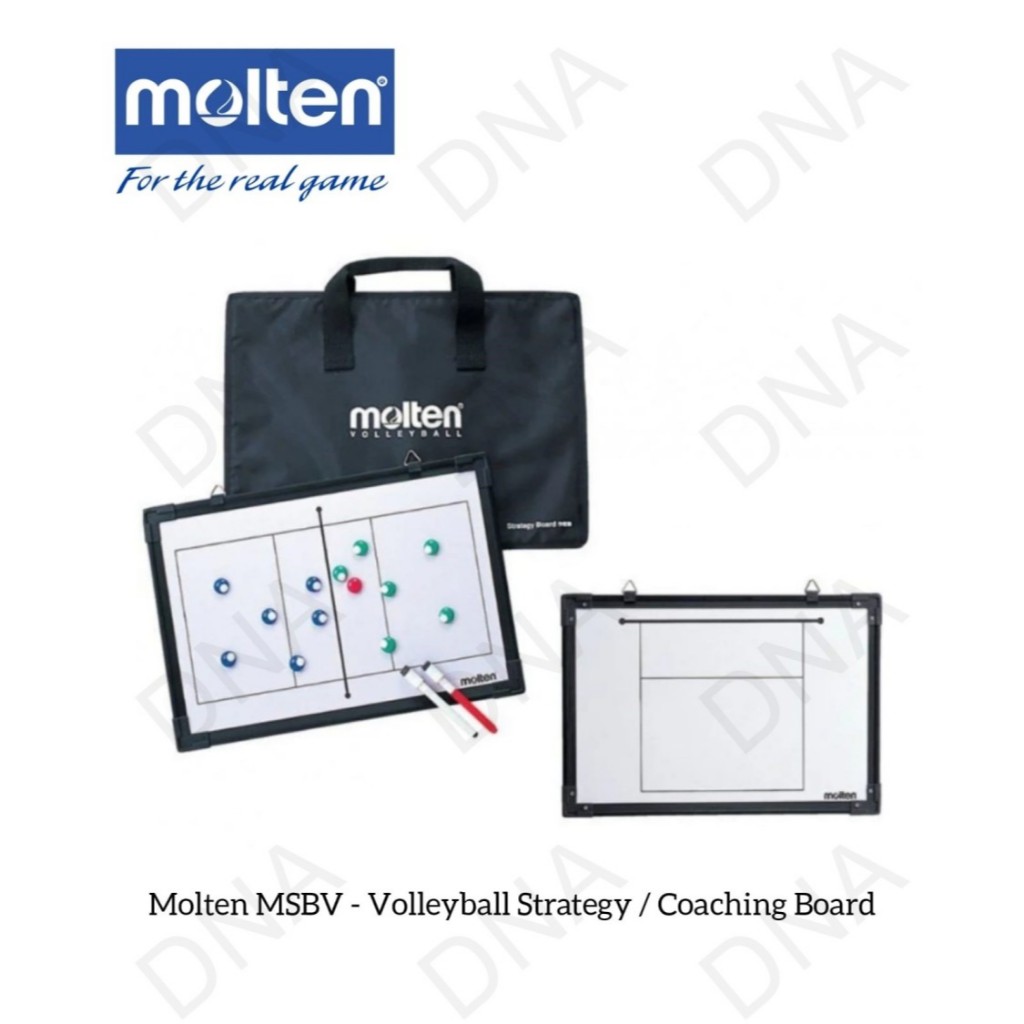 Jual Volleyball Strategy Board MOLTEN / Coaching Board / Papan Strategi ...