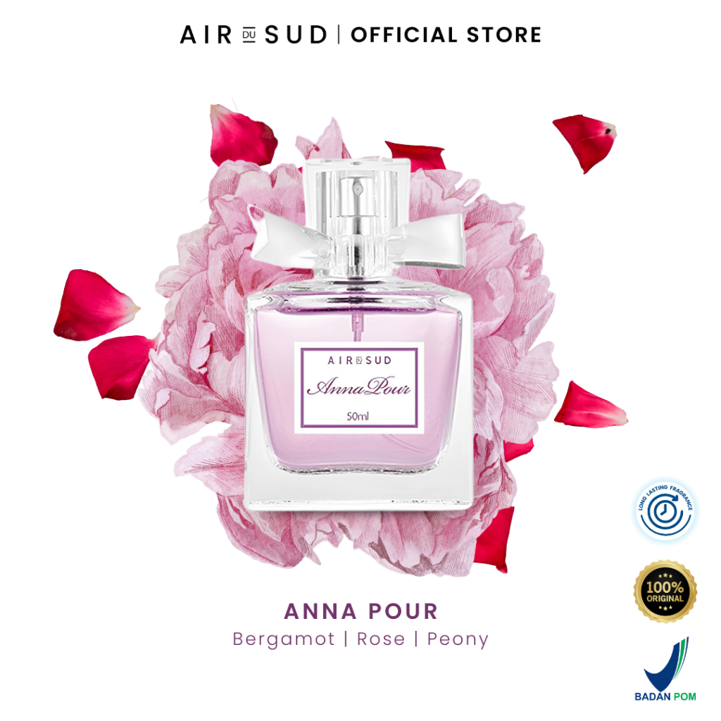 Jual AIR DU SUD Miss Anna Pour Parfume Eau De Cologne 50ml | Shopee ...