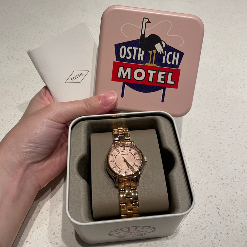 Jual Fossil Watch Tipe BQ1571/ Modern Sophisticate Three-Hand Rose Gold ...