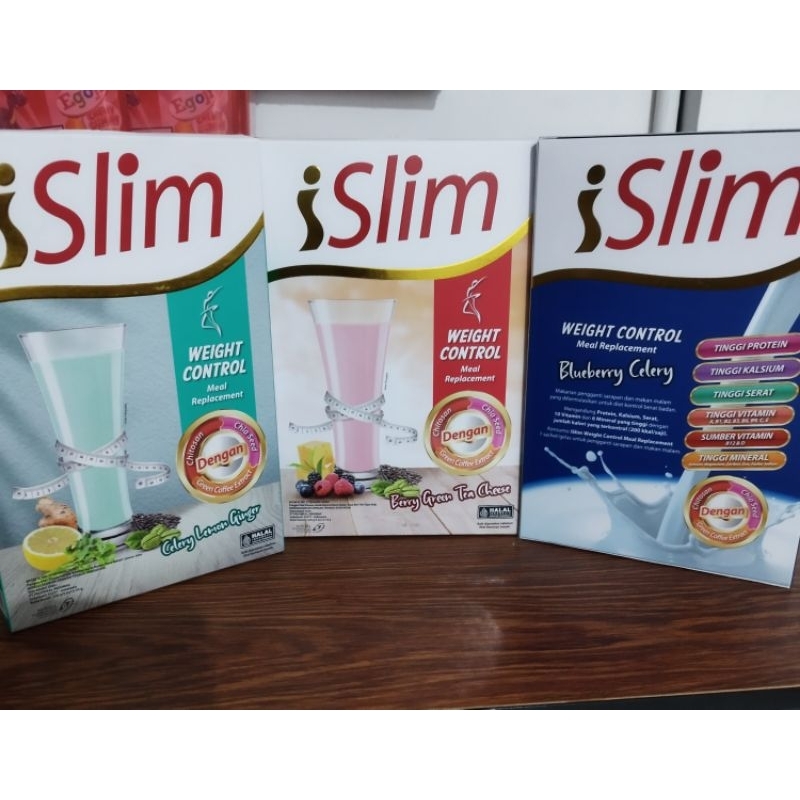 Jual iSlim susu diet 324gr ready rasa baru | Shopee Indonesia