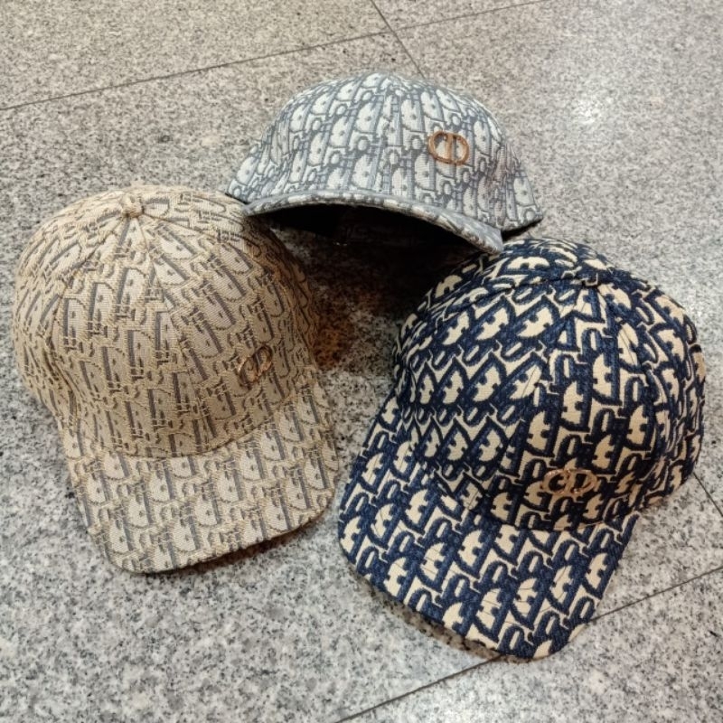 Jual Topi Dori monogram Canvas Topi Baseball Premium Quality | Shopee ...