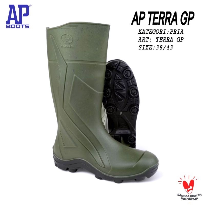 Jual SEPATU AP BOOTS TERRA GP PRODUK TERBARU SIZE:38-43 | Shopee Indonesia
