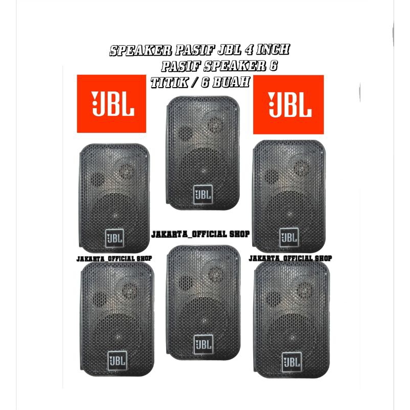 Jual Speaker pasif JBL 4 inch 6 titik | Shopee Indonesia