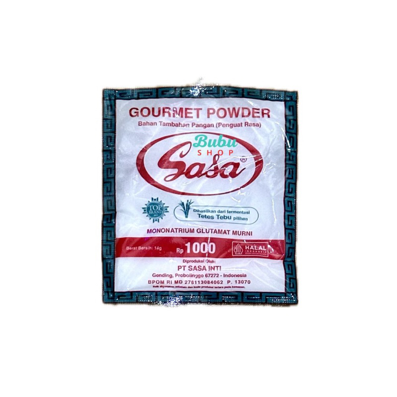 Jual AJINOMOTO SASA MICIN Rp.1000 BUMBU PENYEDAP UMAMI 14 gram | Shopee ...