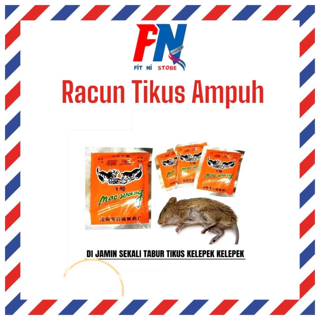 Jual Racun Tikus Mati Kering dan Gak Bau - Mao Wang [] Paling Ampuh ...