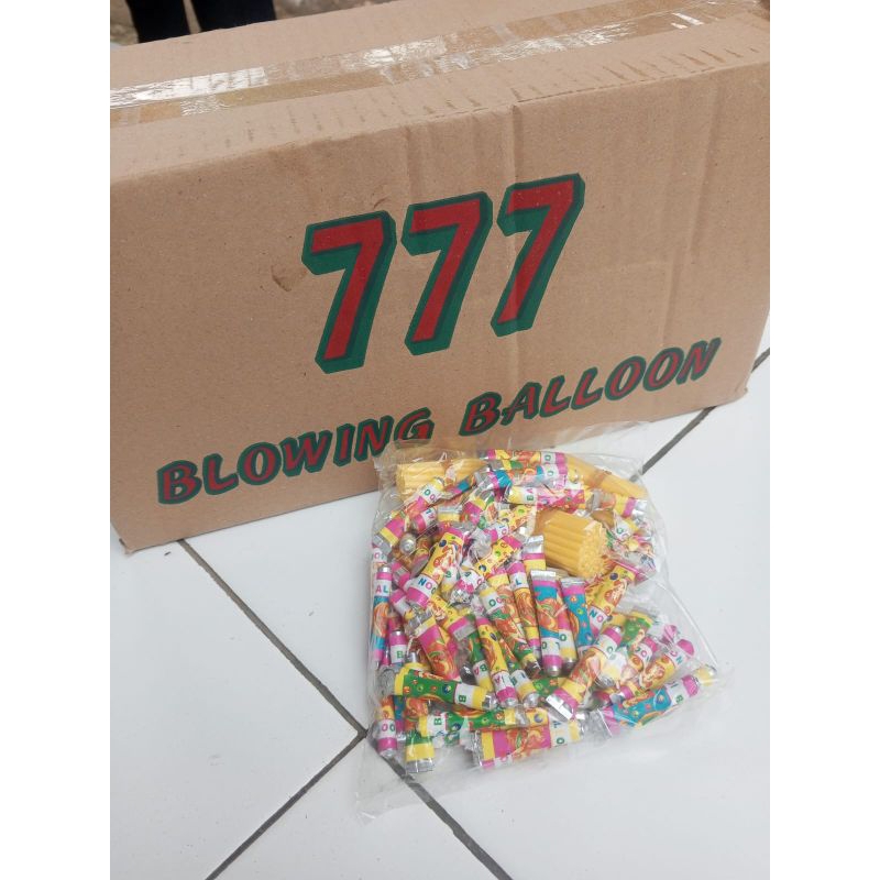 Jual balon odol tiup balon 777 balon 1 pak isi 100 pcs | Shopee Indonesia