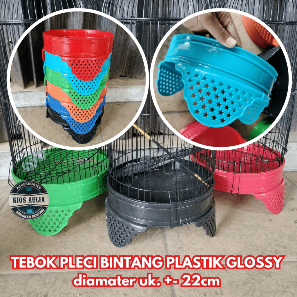 Jual TEBOK PLECI BINTANG PLASTIK TEBAL GLOSSY MOTIF BINTANG TEBOK ...
