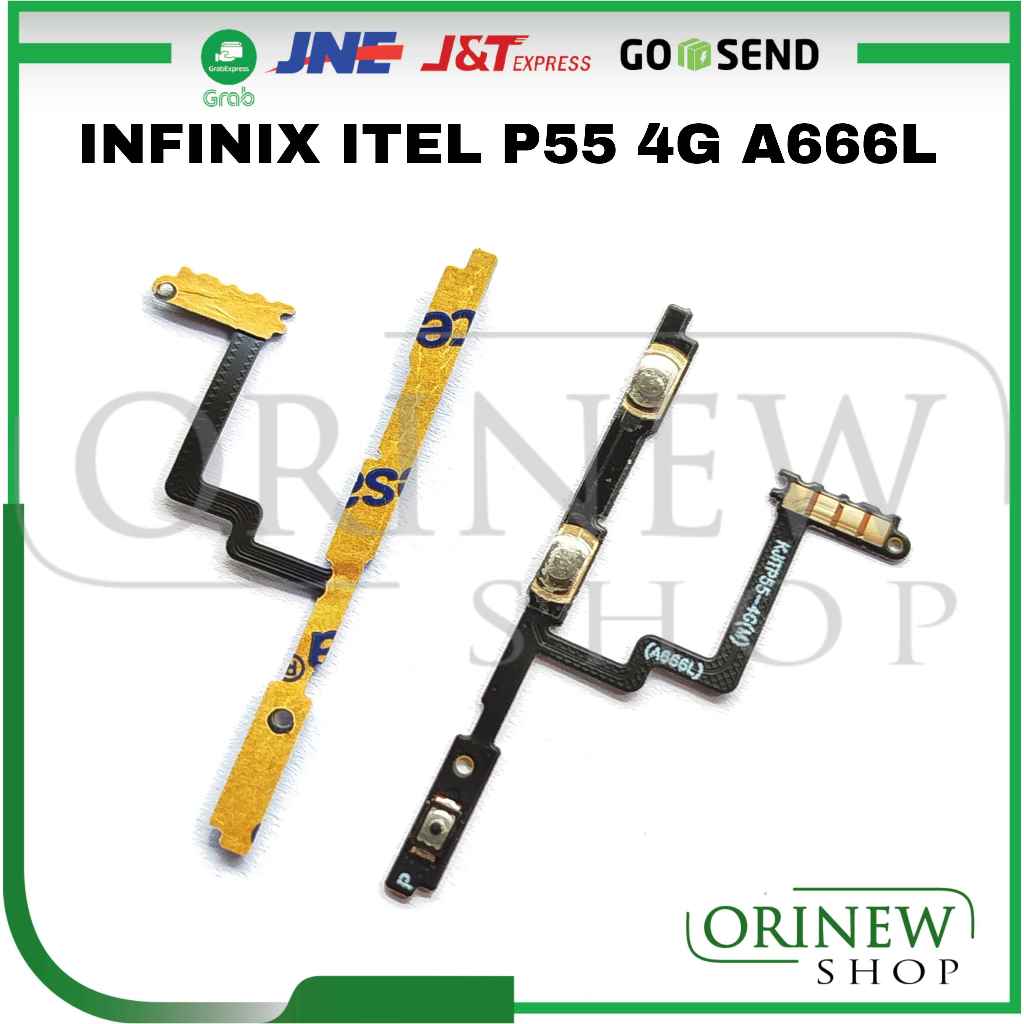 Jual Flexible Fleksibel Power Swict On Off Volume Infinix Itel P55 4G ...