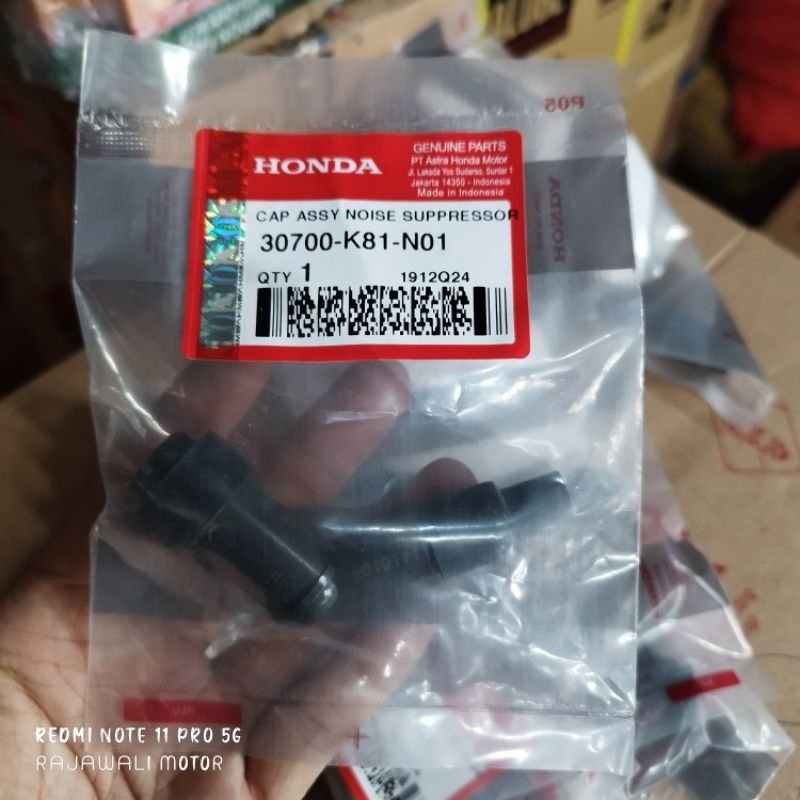 Jual 30700-K81-N01 tutup busi BeAT eSP New & Scoopy eSP (K93) AHM ...