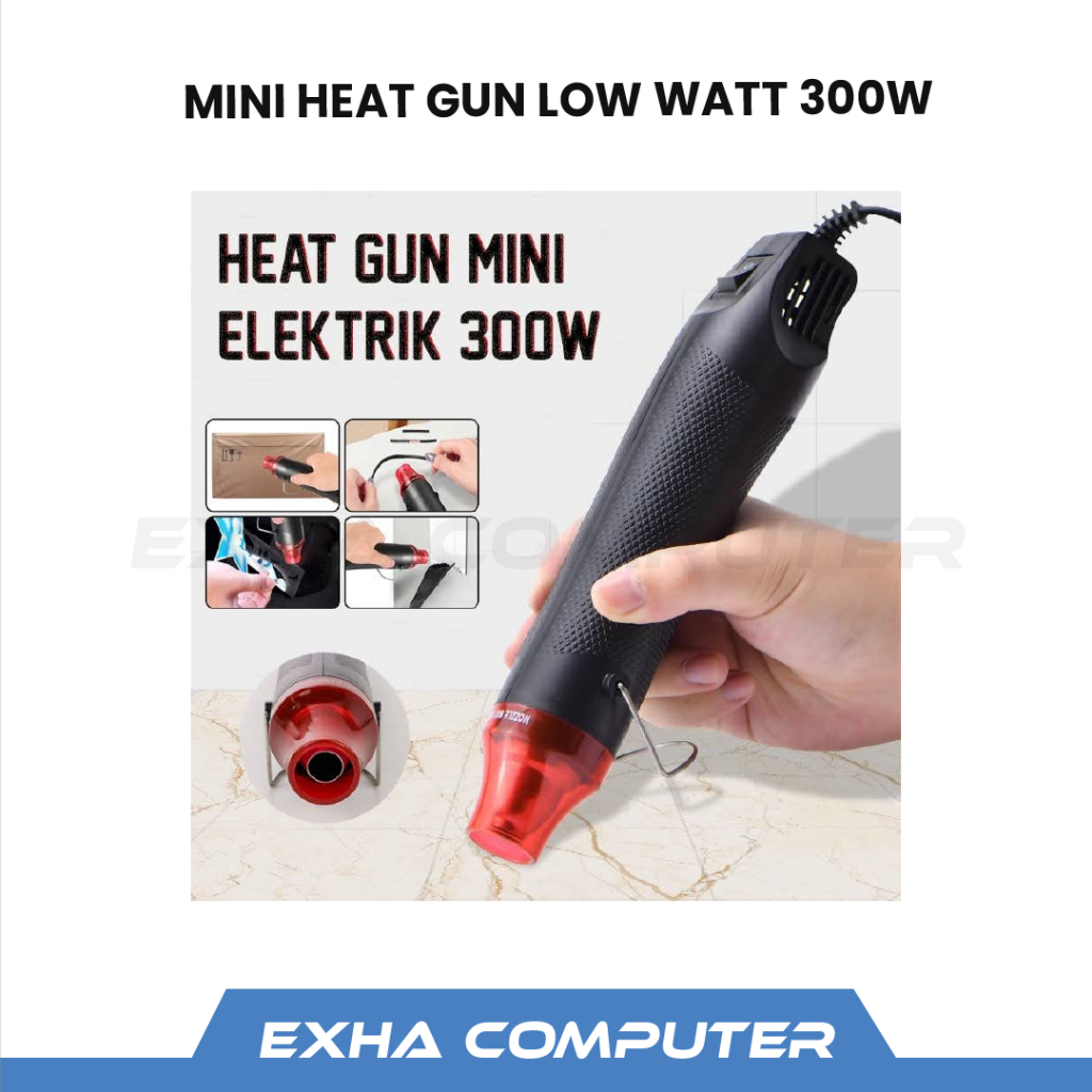 Jual HEAT GUN MINI LOW WATT 300W 220V | Shopee Indonesia