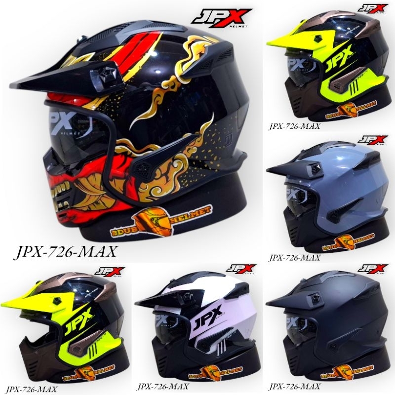 Jual Helm Jpx mx 726 R mx06 original JPX | Shopee Indonesia
