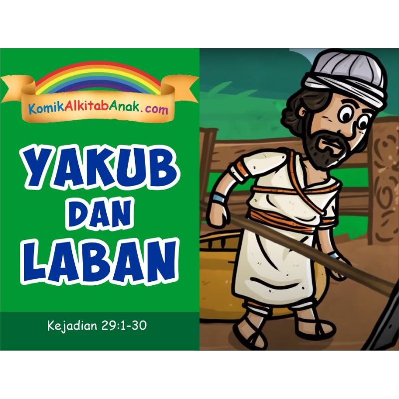 Jual Komik Cerita Alkitab Anak YAKUB DAN LABAN | Shopee Indonesia