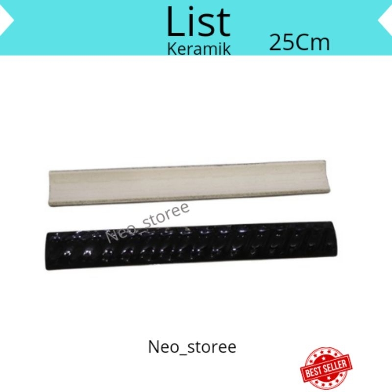 Jual List keramik 20cm /Kuku macan 20cm Hitam Ulir /Bon bon hitam 20Cm | Shopee Indonesia