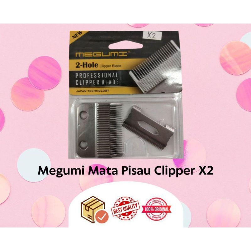 Jual *Halo cosmetik* Megumi Mata Pisau Cliper x2 | Shopee Indonesia