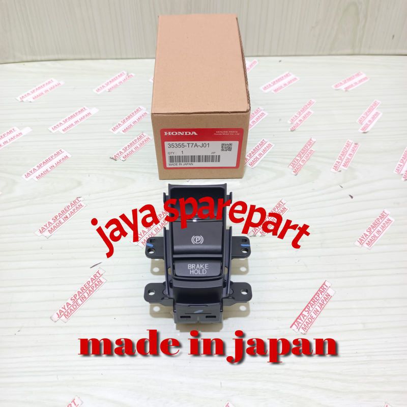 Jual Switch Tombol Saklar Parkir Rem Tangan Brake Hold Honda HRV Japan ...