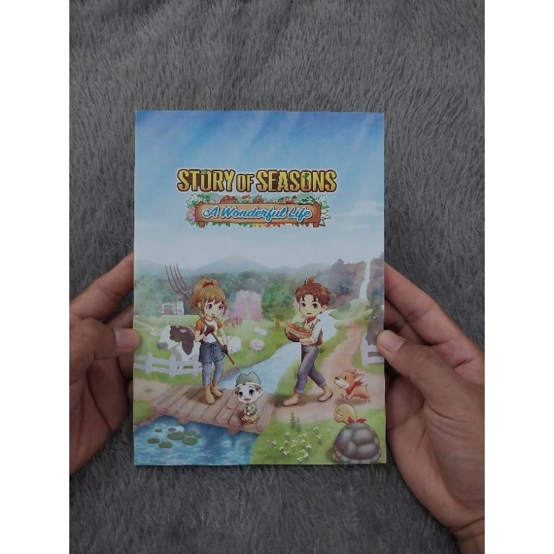 Jual buku panduan game Story of Seasons A Wonderful Life, bahasa ...