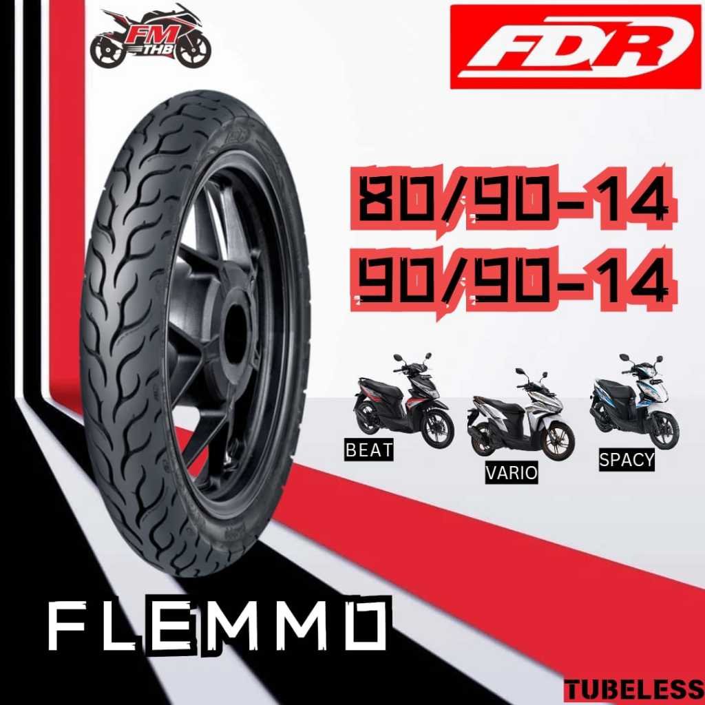 Jual Ban FDR Flemmo Ring 14 Tubeless - Ban Motor Tubeless/Tubles (Pilih ...