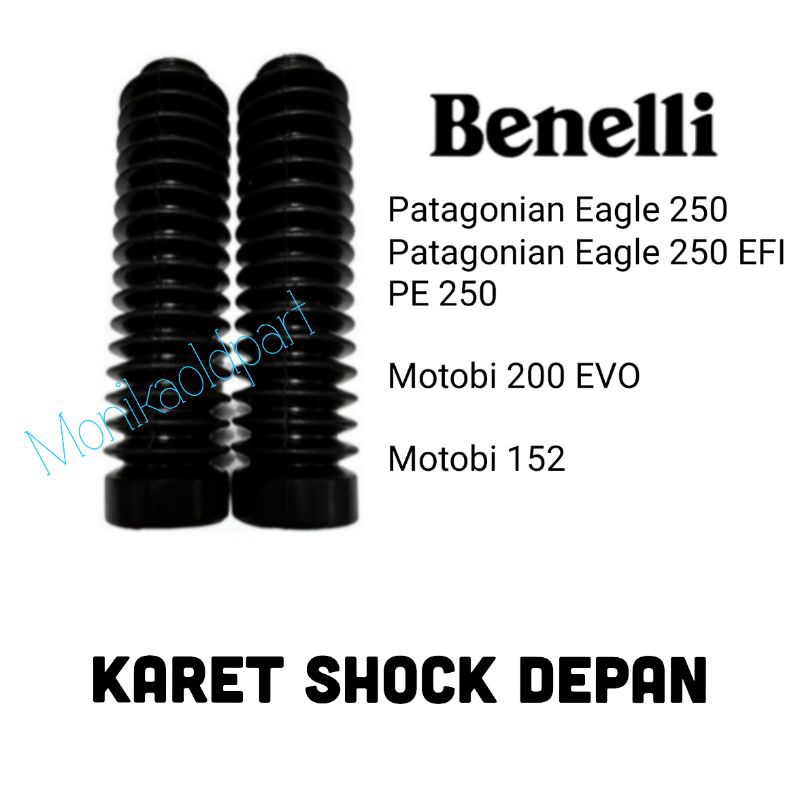Jual Karet Shock Depan Benelli PE 250 Patagonian Eagle 250 Motobi 200 ...
