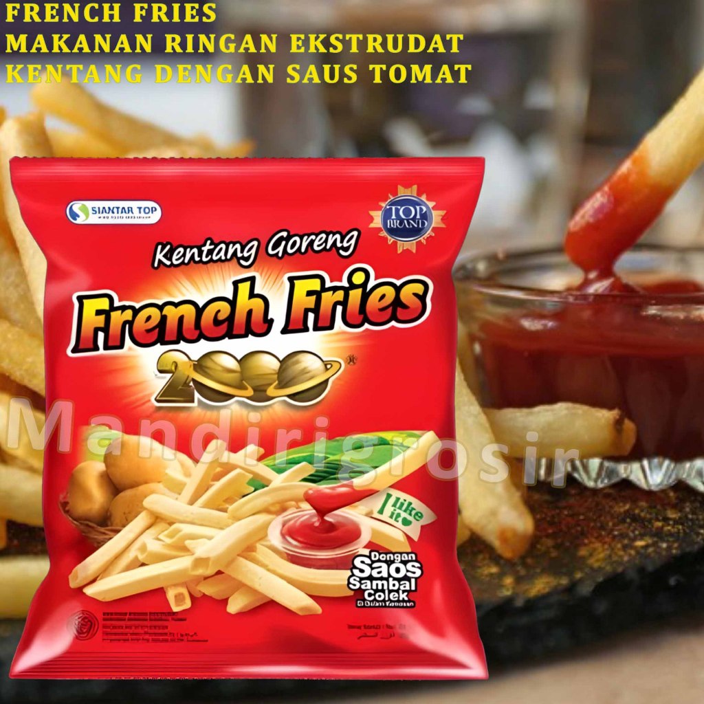 Jual Kentang Goreng * French Fries 2000 * Snack Kentang & Saus Sambal ...