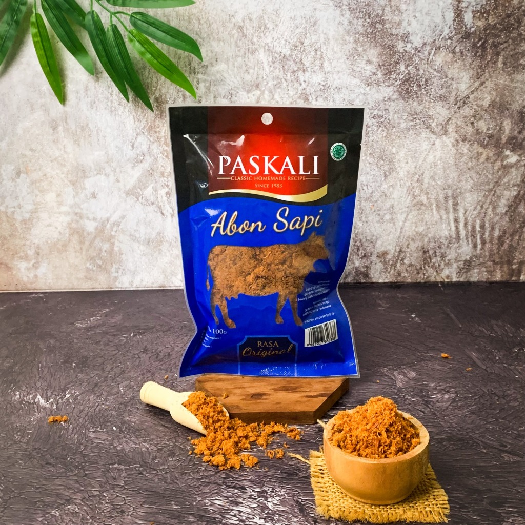 Jual Paskali 100 g abon sapi ayam suwir homemade premium daging pilihan ...