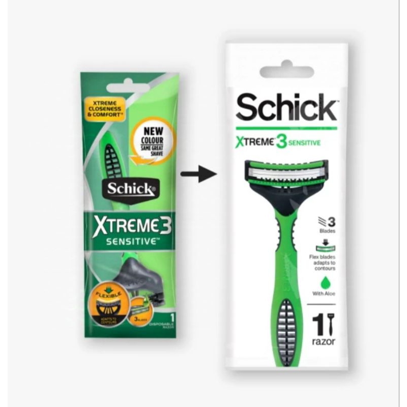 Jual Schick Xtreme 3 Men Alat Cukur | Shopee Indonesia