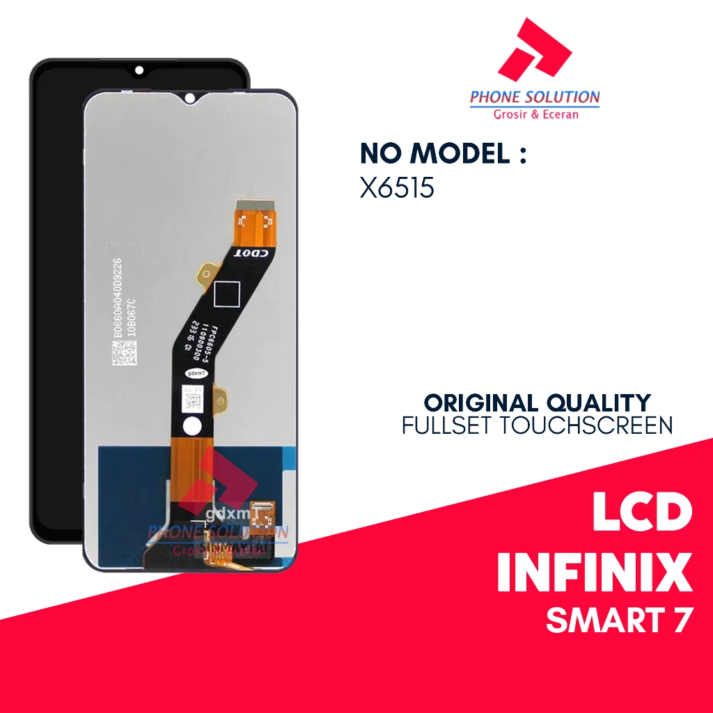 Jual LCD Infinix Smart 7 / LCD Infinix X6515 Original Fullset Touchscreen - Garansi 1 Bulan ...