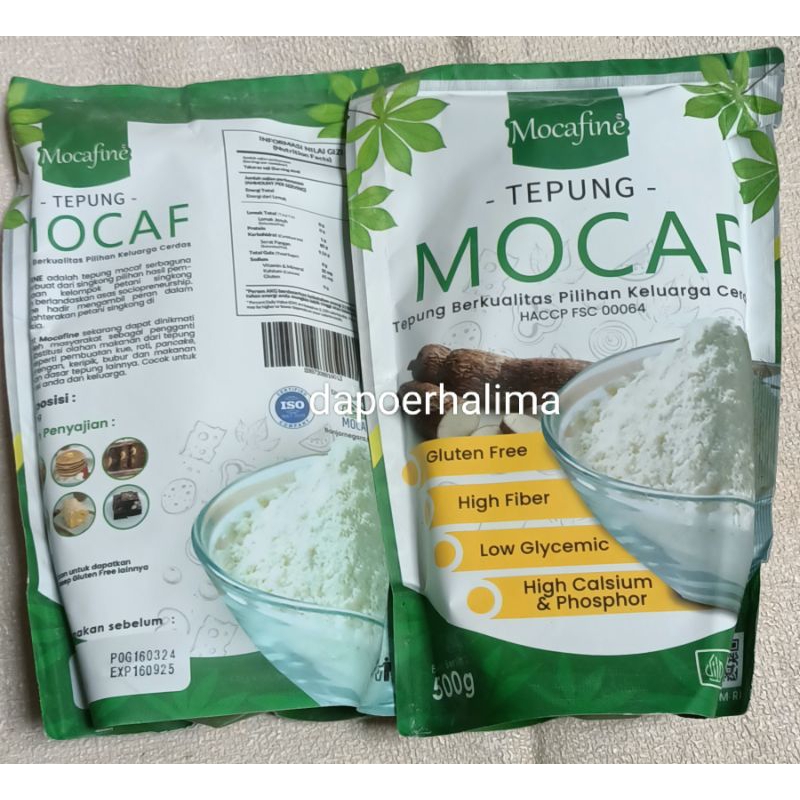 Jual Tepung Mocaf Mocafine 500g | Shopee Indonesia