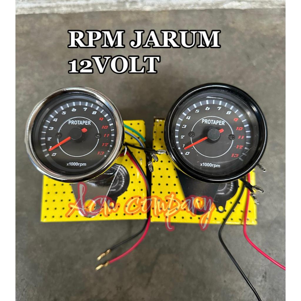 Jual SPEDOMETER SPEEDOMETER TACHOMETER RPM JARUM 12VOLT | Shopee Indonesia