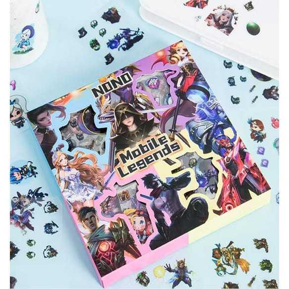 Jual Sticker / Stiker Mobile legends isi 100 Lembar Stiker isi 100 ...