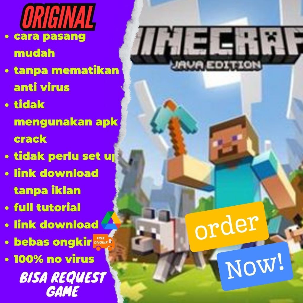 Jual Minecraft Java Edition pc | Shopee Indonesia