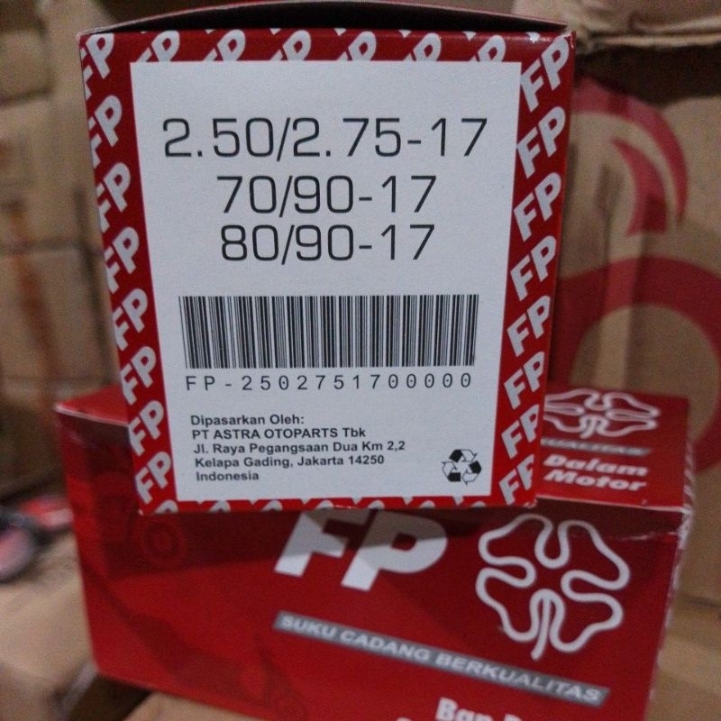Jual BAN DALAM MURAH FEDERAL RING 17 UKURAN BELAKANG BEBEK 250/275-17 ...