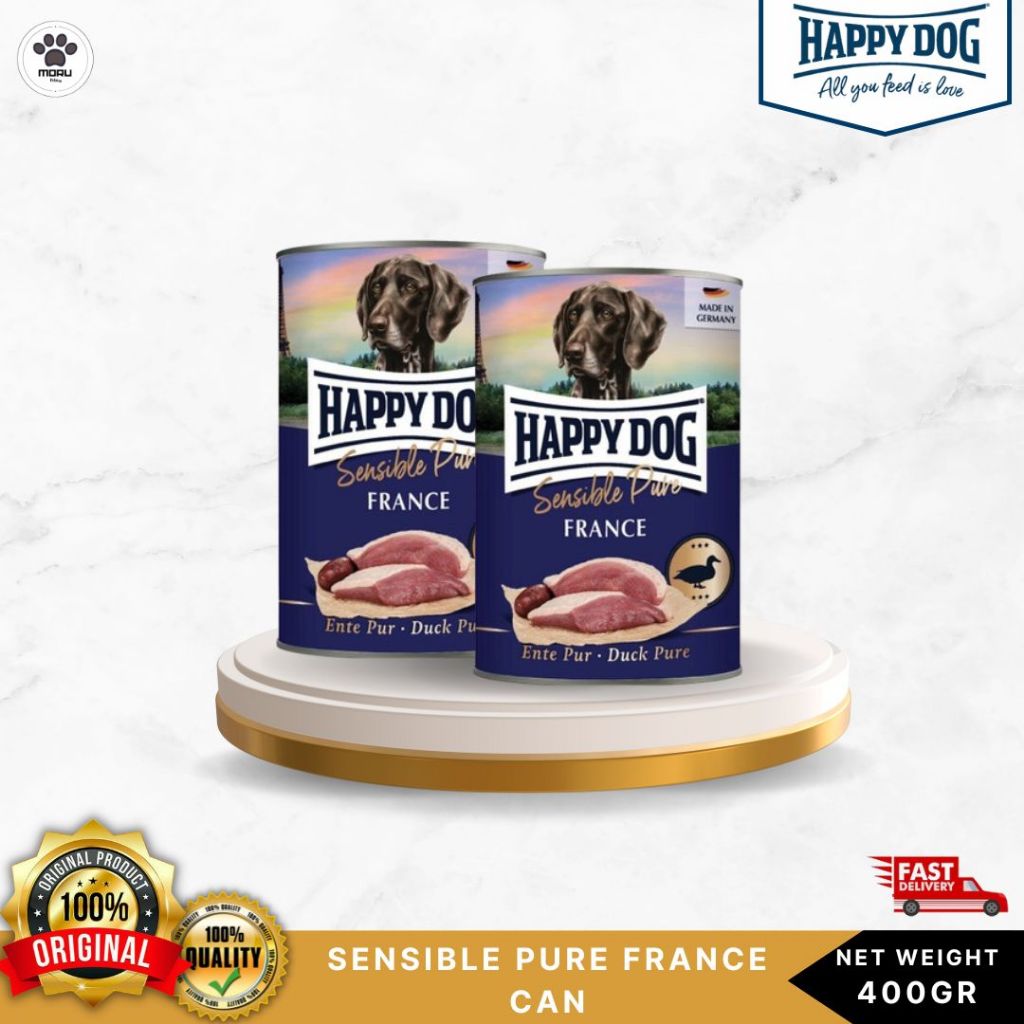 Jual Happy Dog Sensible Pure France Duck | Shopee Indonesia